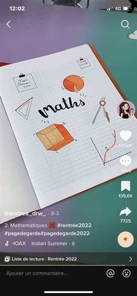 Pin by Hélène on BOULOT School book covers School books diy Math pages