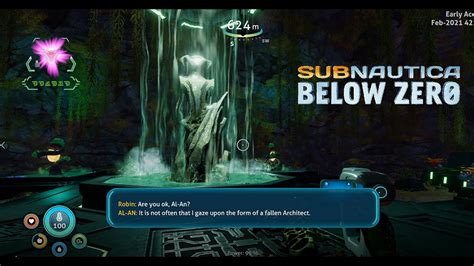 Subnautica Below Zero Deep Lilypads Cave Cache Alan Dialogue YouTube