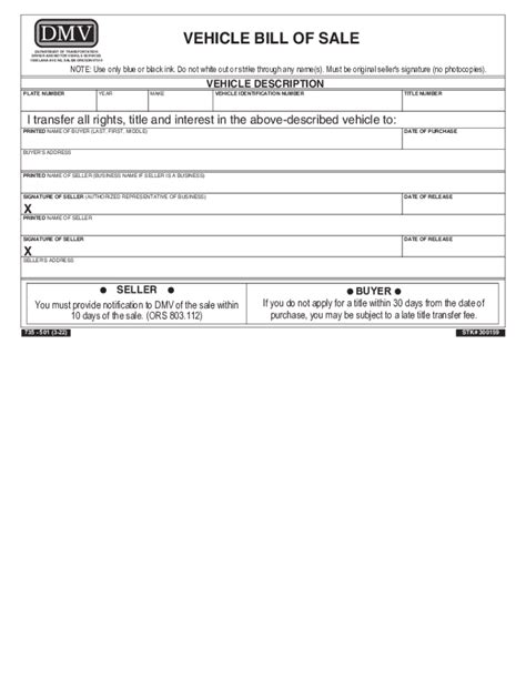 Oregon Dmv Form 735 226 Fill Out Sign Online DocHub