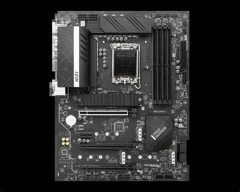 MSI Z490 A PRO Motherboard Intel ProSeries ATX Technology Valley