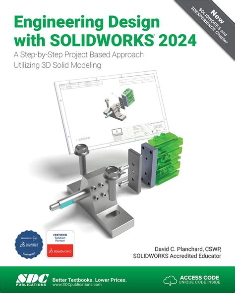 Engineering Design With SOLIDWORKS 2024 Book 9781630576301 SDC