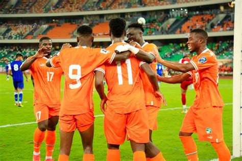 Football Liminatoires Mondial La C Te Divoire Trille Les