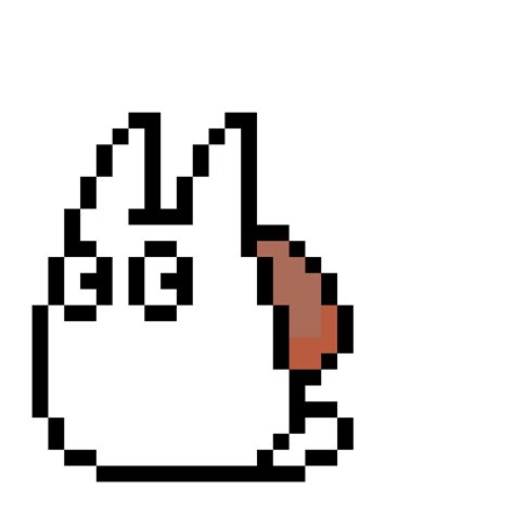 Totoro Pixel Art