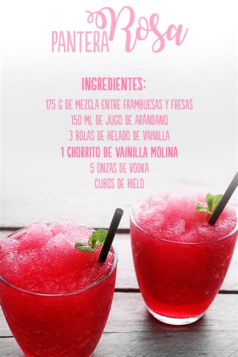 Descubrir Imagen Bebida Pantera Rosa Sin Alcohol Receta Abzlocal Mx