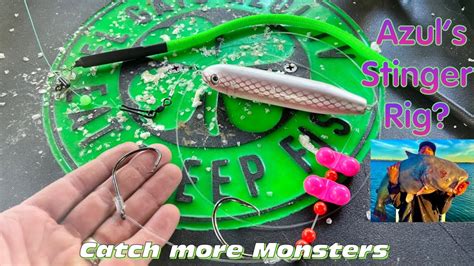 Stinger Hook Rig For Big Baits And Big Fish How To Tie Azuls Stinger