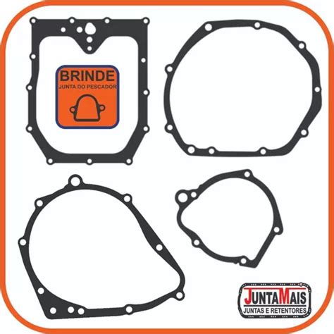 Juntas Tampas Laterais Gerador E Cárter Suzuki Bandit 600