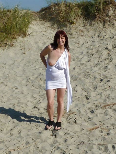 Sexy Busty Mature Wife Jennystrips On The Dunes 34 Pics Xhamster
