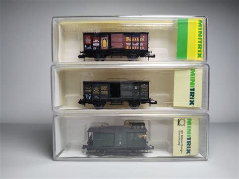 3x MINITRIX K P E V Wagen 13431 13803 Und 13425 Kaufen Auf Ricardo