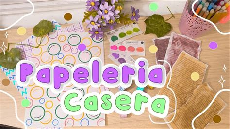 Papelería Casera bonita y Aesthetic sin imprimir Haz tu propia