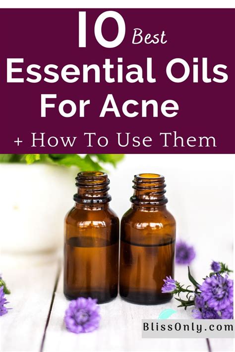10 Best Essential Oils For Acne How To Use BlissOnly Essential