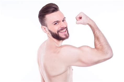 Premium Photo Close Up Photo Of Sporty Attractive Powerful Naked