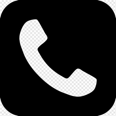 Icono De Llamada Azul Sobre Fondo Negro Tel Fono M Vil Llamada