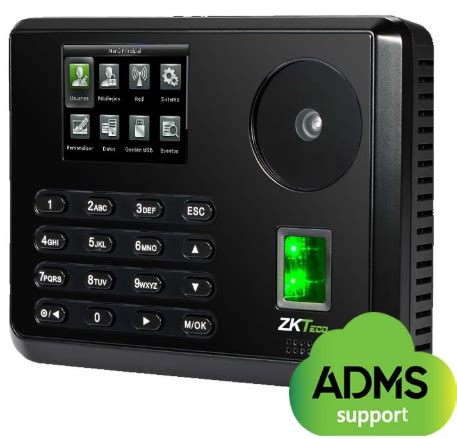 ZKTECO P160 Reloj checador Terminal Biométrica de Palma y Huella Digital