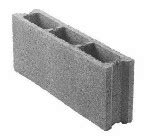 Agglo Parpaing CREUX 5 X 20 X 50 NF BigMat Bringel