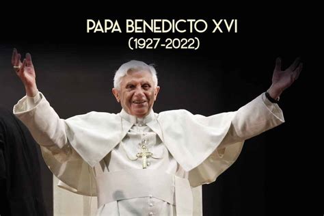 Murió Benedicto XVI el Papa emérito a los 95 años