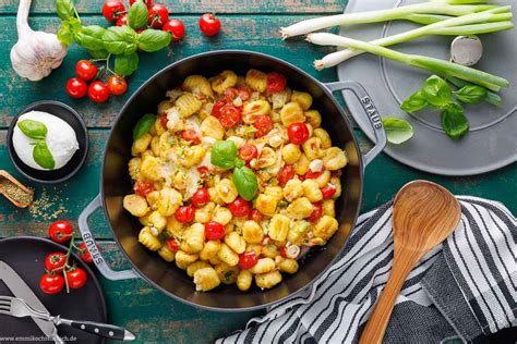 Gnocchi Pfanne Schnell Einfach Emmikochteinfach