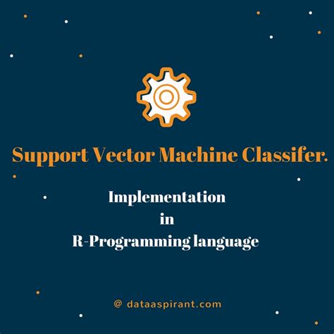 support vector machine classifier implementation in r with caret package dataaspirant