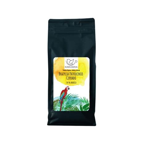 Kawa Ziarnista Specialty Brazylia Patrocinio Cerrado 100 Arabica