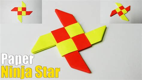 How To Make An Origami Ninja Star Easy Tutorial YouTube