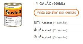 Zarcão Suvinil 900ml Fundo Anti Ferrugem Para Ferro E Metais