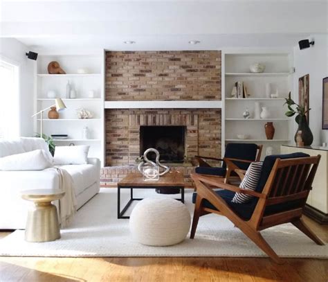 Brick Fireplace Makeover Before And After House Of Hipsters