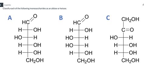 solved 6 points classify each of the following