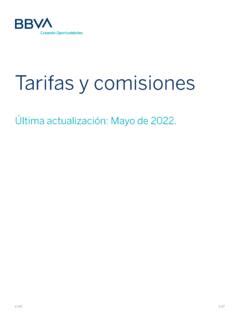 Tarifas Y Comisiones Bbva M Xico Tarifas Y Comisiones Bbva M