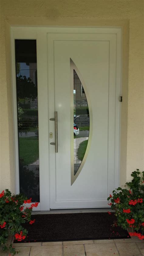 Portes D Entr E Pvc Contemporaines Leo Huynen L Esprit D Ouverture