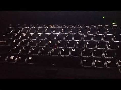 Como Encender El Teclado Iluminado En Una Laptop Lenovo Youtube