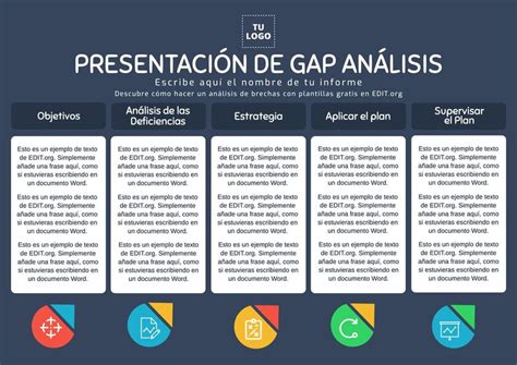 Plantillas de Análisis Gap editables online