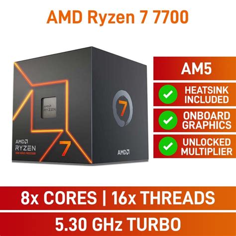 Ryzen 7 7700 Gigabyte B650 Gaming X Wi Fi Motherboard 16GB RGB DDR5