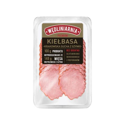 W Dliniarnia Premium Kie Basa Krakowska Sucha Z Szynki Niska Cena W Aldi