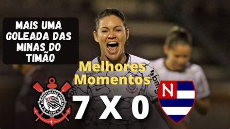 Corinthians 7 X 0 Nacional Melhores Momentos Futebol Feminino