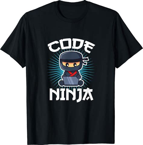 buy code ninja programmer coder computer programming coding t shirt online at lowest price in