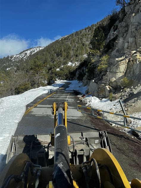 City Of Big Bear Lake On Twitter RT Caltrans8 With Approval From