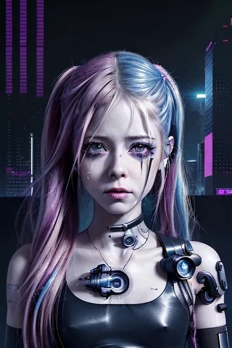 Dopamine Girl Avril Lavigne Naked Perfect Face High Quality Face