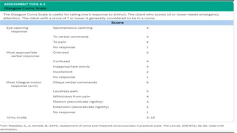 Neuro Study Tool Neurological Assessment Flashcards Quizlet