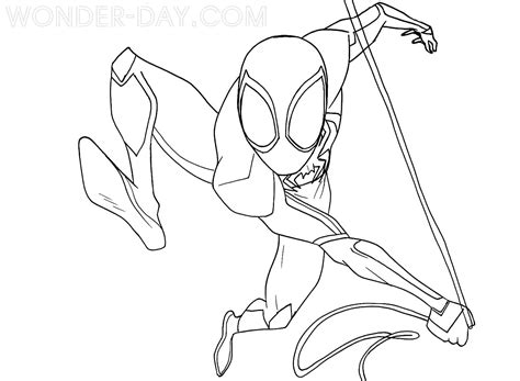 Dibujos De Spider Man Al Otro Lado Del Spider Verse Para Colorear