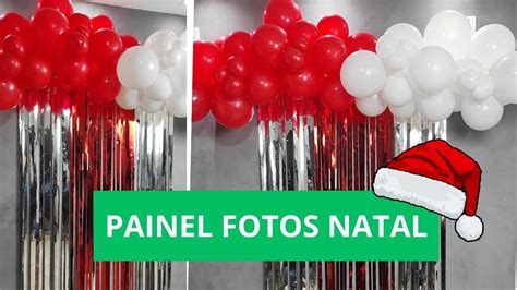 PAINEL PARA TIRAR FOTOS NO NATAL ARCO NATALINO YouTube