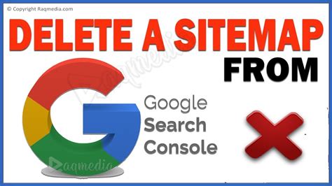 How To Delete A Sitemap From Google Search Console Youtube
