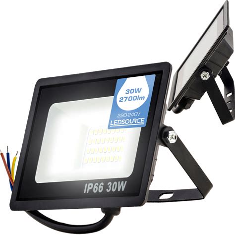 Halogen Reflektor Lampa Robocza Na Wietlacz Wodoodporny Led W Lm