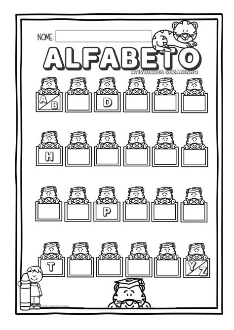 Vamos Completar O Alfabeto Atividades Suzaninho