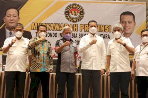 Musa Rajekshah Kembali Terpilih Pimpin Pengprov Ti Sumut Hingga