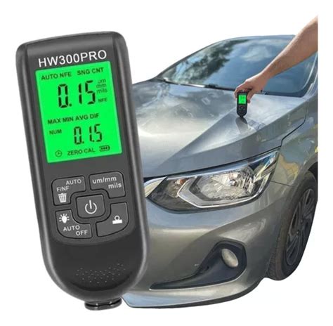 Medidor De Espessura Camada Tinta Pintura Automotiva Digital Frete Gr Tis
