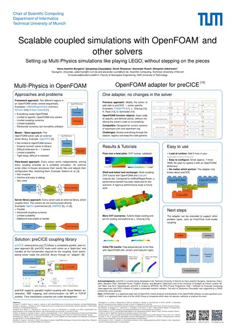 pdf scalable coupled simulations with openfoam and other solvers