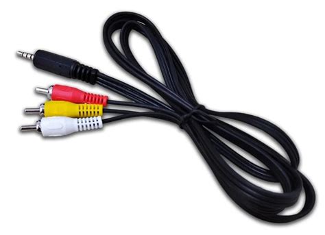 Cabo P2 Para Av 3 Rca Tv Box Lcd Tubo Receptor Áudio Vídeo TSS Cabo