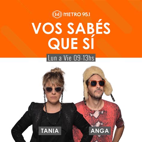 Vos sabés que sí Metro 95 1 Suena bien
