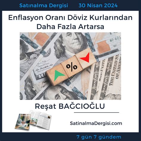 Enflasyon Oran D Viz Kurlar Ndan Daha Fazla Artarsa Sat Nalma Dergisi