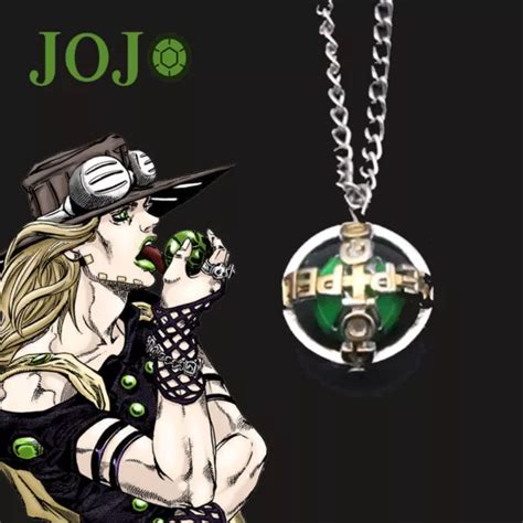 NEW JOJO S BIZARRE Adventure Steel Ball Run Necklace Gyro Julius Caesar