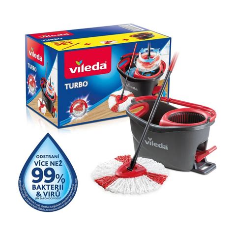 EINFACH AUSWICKELN UND REINIGEN TURBO MOP VILEDA TPtoner At